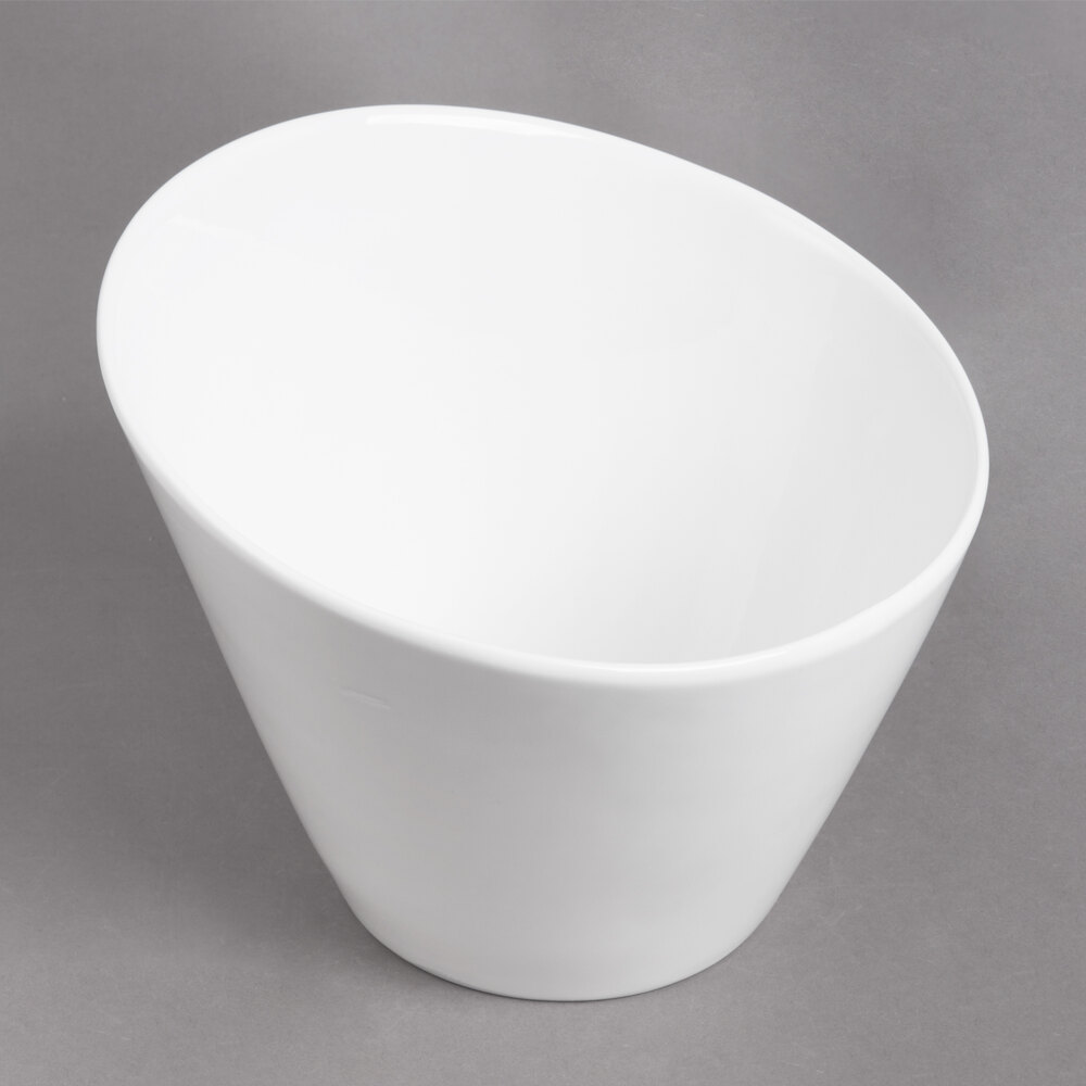 10 Strawberry Street WTR-9SLNTBWL Whittier 2 Qt. White Porcelain Tall ...