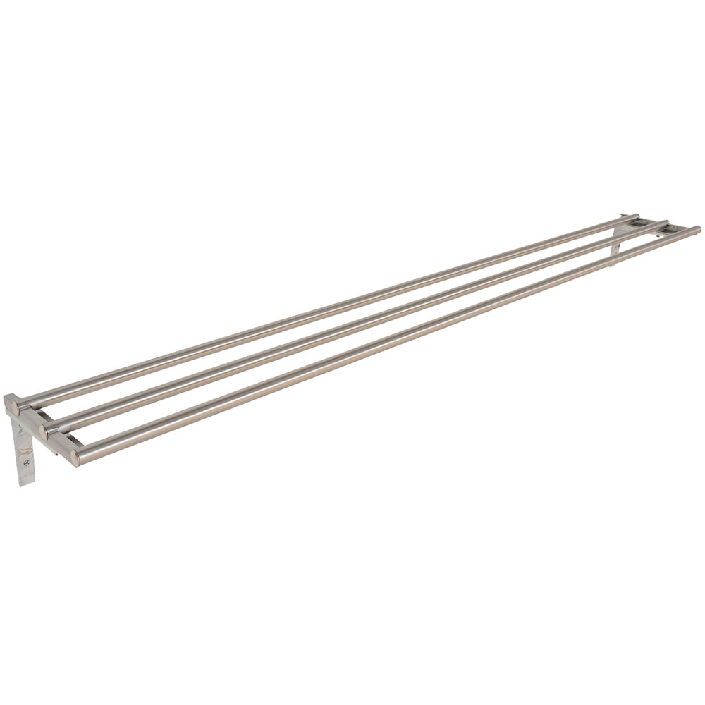 Eagle Group TSL-DB-HT5 79" x 10 1/2" Stainless Steel Tubular Tray Slide ...