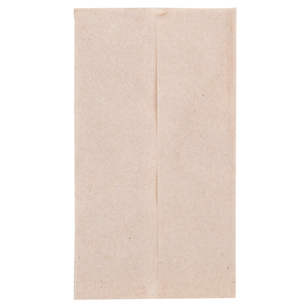 Choice Kraft Natural Tall-Fold 6" x 13" Dispenser Napkin - 500/Pack