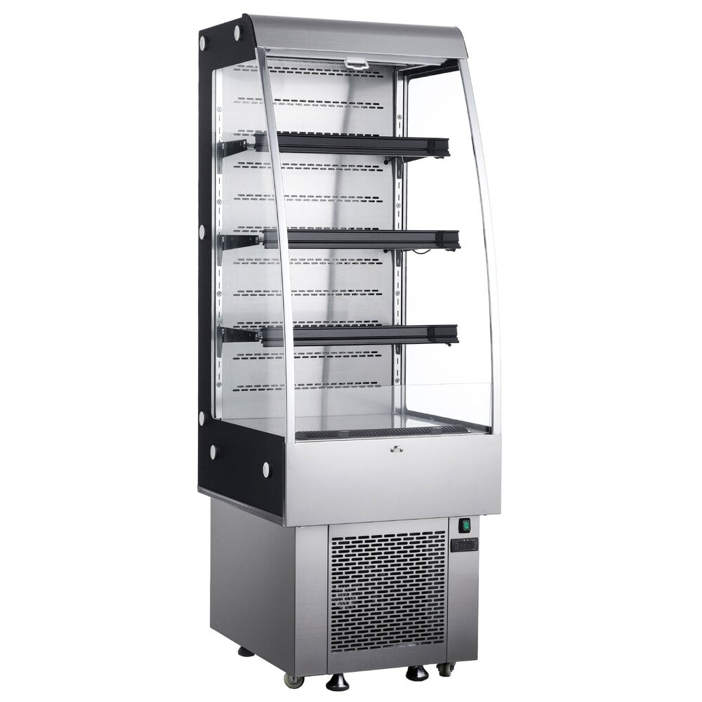 Omcan 25825 27" Stainless Steel Vertical Air Curtain Merchandiser - 8.9 ...