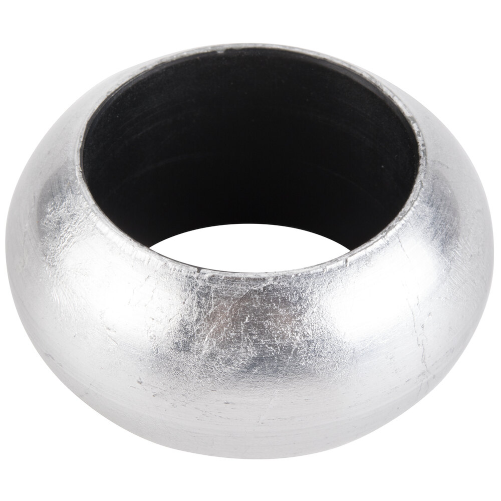 American Atelier Silver 2 3/8" Round Acrylic Napkin Ring by Jay Companies