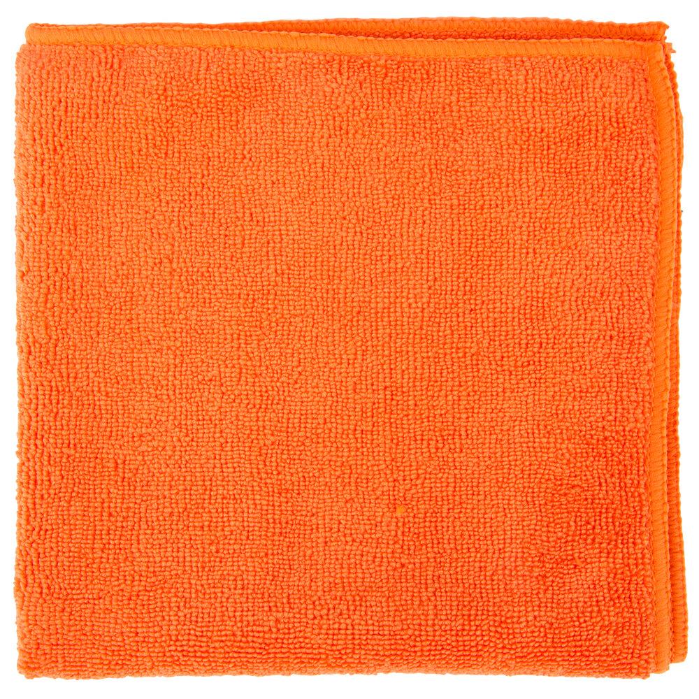 16 X 16 Orange Microfiber Cleaning Cloth 12 Pack 16-x-16-orange-microfiber-cleaning-cloth-12-pack