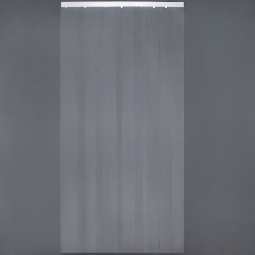 Curtron PSD-4080 40" x 80" Standard Grade PVC Personnel Strip Door
