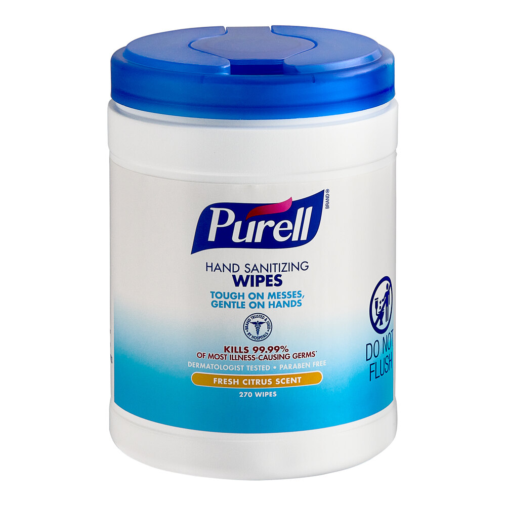 PURELL® Hand Sanitizing Wipes - 1,620/Case