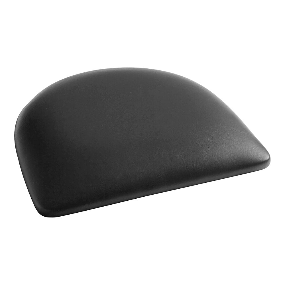 Lancaster Table & Seating 2 1/2" Black Vinyl Seat for Wood Frame Chairs ...