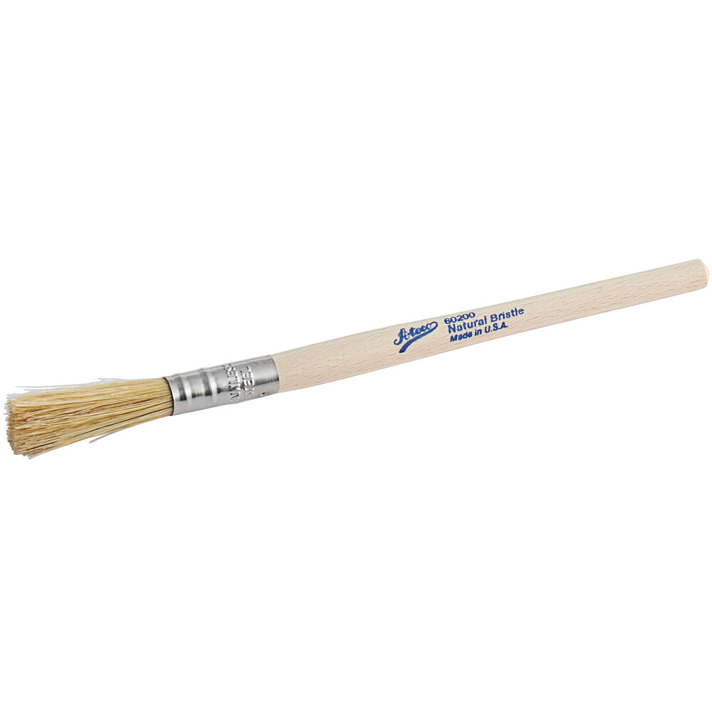 Ateco 60200 3/8"W Round Bristle Pastry/Decorating Brush