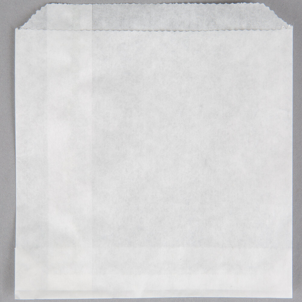 Carnival King 5" x 4" Medium French Fry Bag - 500/Pack