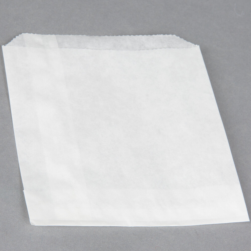 Carnival King 5" x 4" Medium French Fry Bag - 500/Pack