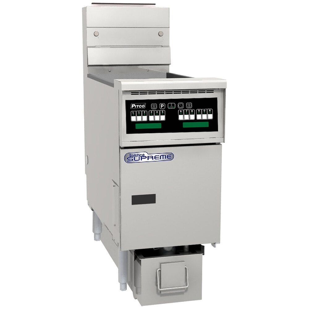 Pitco® SELV184-C/FD Solstice 40 lb. Reduced Oil Volume / High Output ...