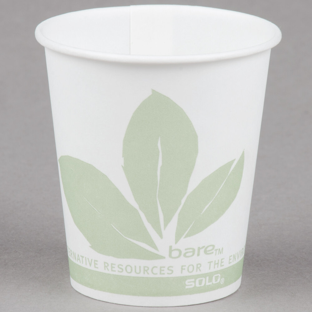 Bare by Solo 44BB-JD110 Eco-Forward 3 oz. Wax Treated Printed Paper ...