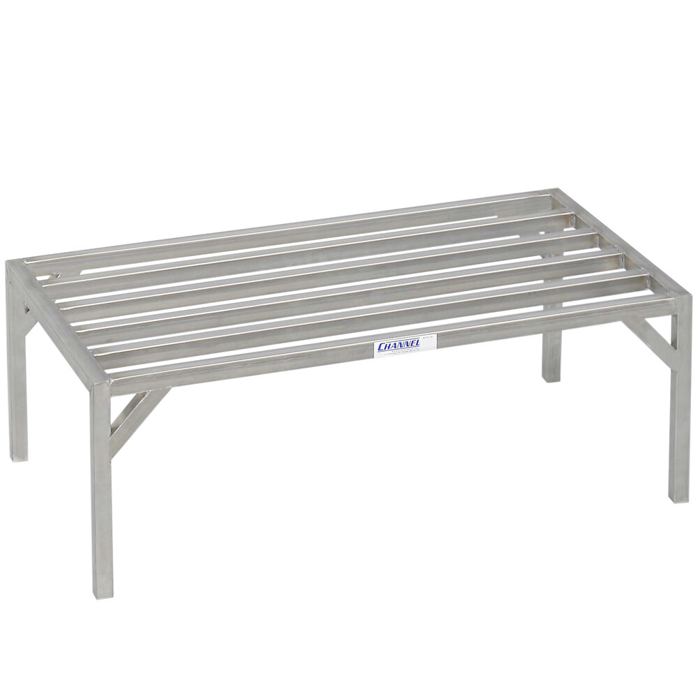 Channel ES2036 36" x 20" x 12" Heavy-Duty Stainless Steel Dunnage Rack ...