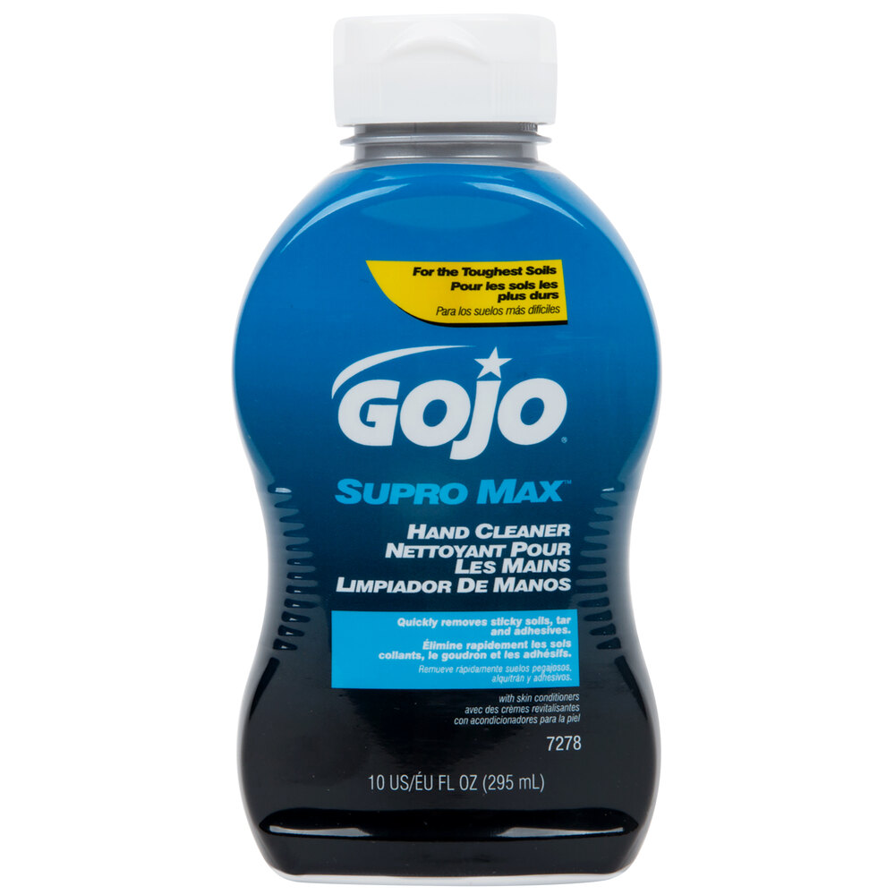 GOJO® 7278-08 10 oz. Supro Max Hand Cleaner - 8/Case