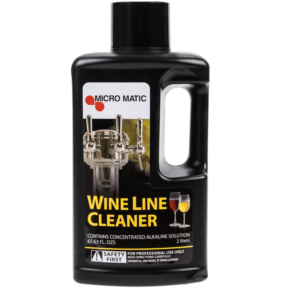 Micro Matic MM-W68 68 fl. oz. Alkaline Wine Line Cleaner - 6/Case