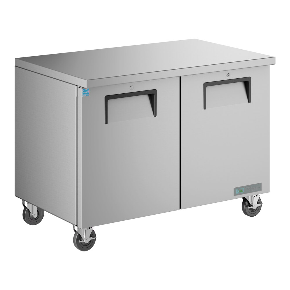 True TUC-48F-HC Two-Door Undercounter Freezer