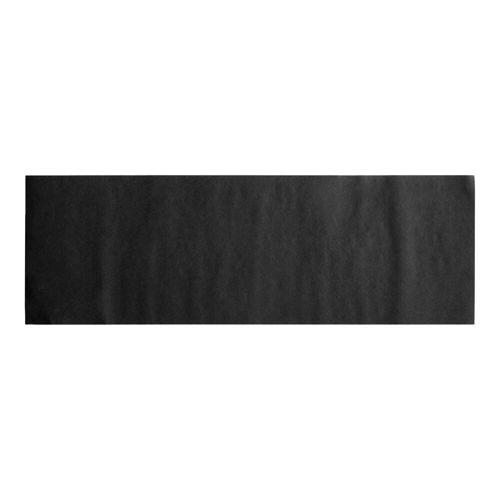 Choice 10" x 30" 40 lb. Black Steak Paper Sheets - 1,000/Case
