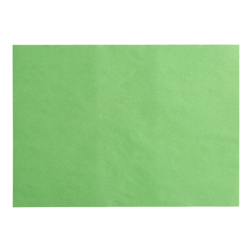 Choice 10" x 14" 40 lb. Green Steak Paper Sheets - 1,000/Case