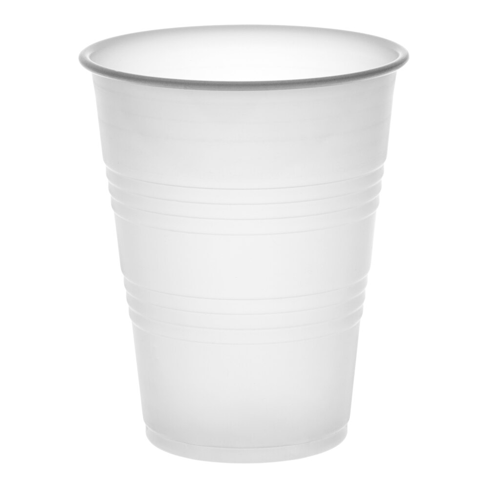 Dart Plastic Cups, Translucent, 9 oz. - 2500/Case