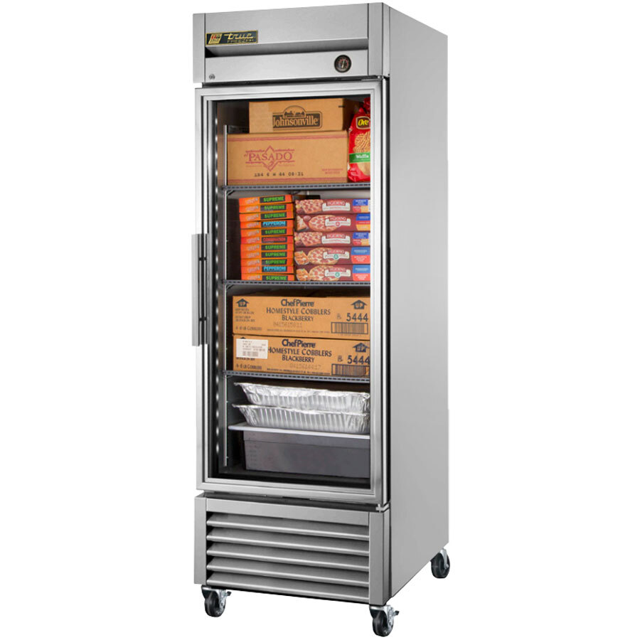 True T-23FG 27" Single Glass Door Reach In Freezer