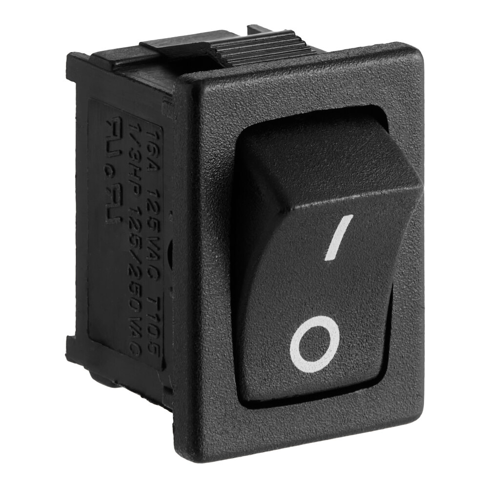 Turbo Air 30281Q0100 Black On/Off Rocker Switch