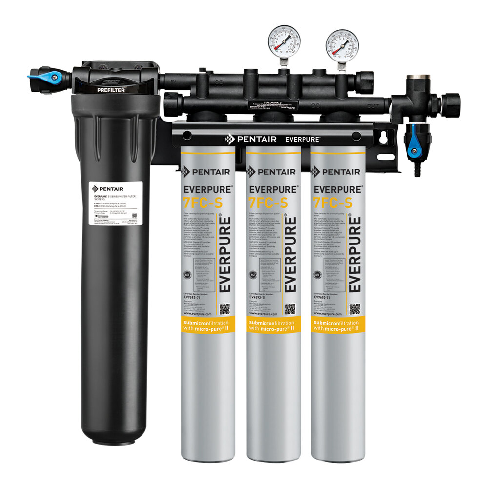 Everpure EV9327-73 Insurice PF Triple 7FC-S Water Filtration System ...