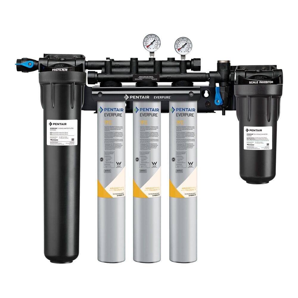 Everpure EV9329-73 High Flow CSR Triple-7FC Water Filtration System ...