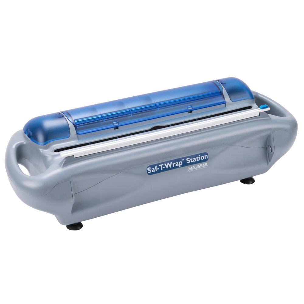 San Jamar SW1218SC Saf-T-Wrap Film / Foil Station with Slide Cutter and ...
