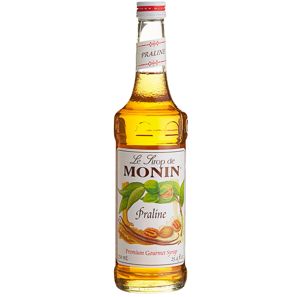 Monin Premium Praline Flavoring Syrup 750 mL