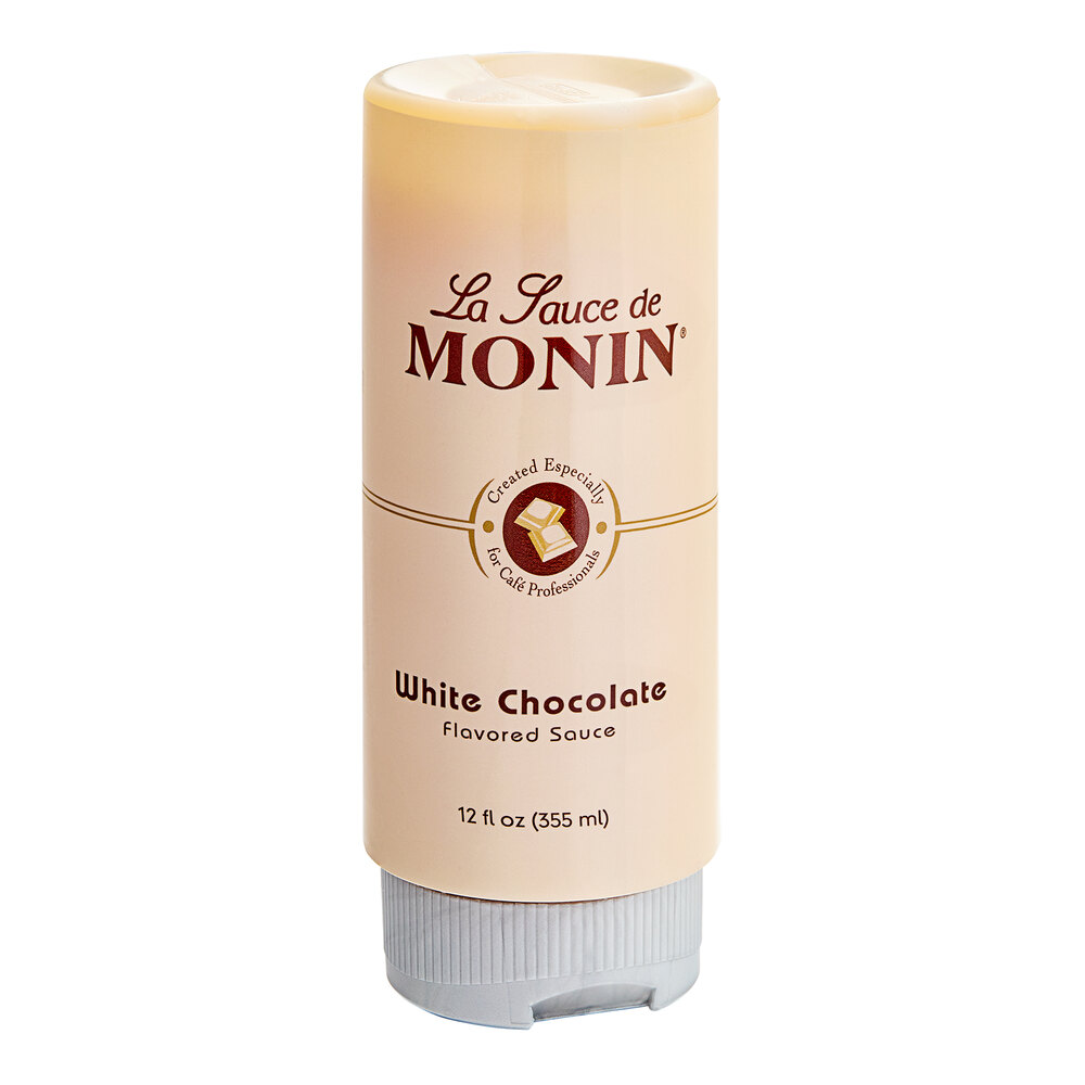 Monin White Chocolate Flavoring Sauce 12 fl. oz.
