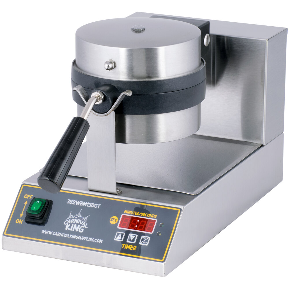 Carnival King WBM13DGT Non-Stick Belgian Waffle Maker with Digital ...