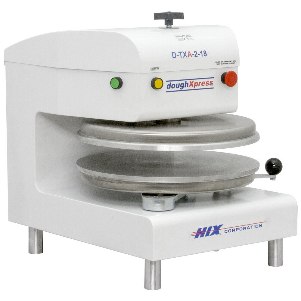 DoughXpress D-TXA-2-18-WH 18" Dual-Heat Air Automatic Heavy Duty Pizza ...