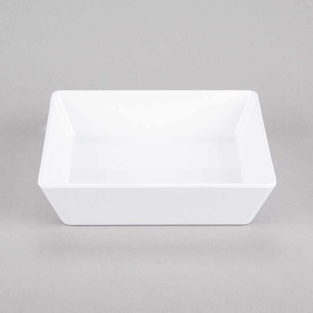 American Metalcraft MELSQ8 Endurance 36 oz. Square Shallow Melamine ...