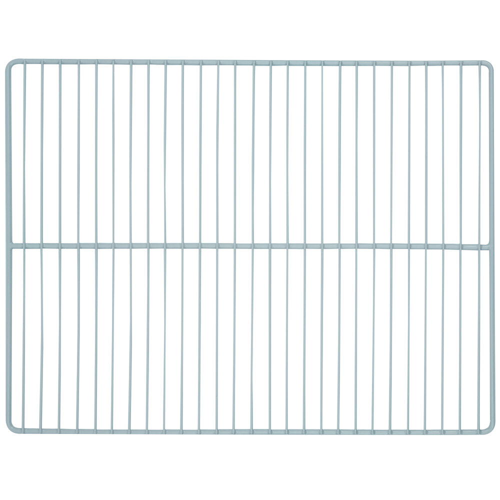 True 226918-040 Gray Coated Wire Shelf with Clips - 22 7/8" x 23 1/4"