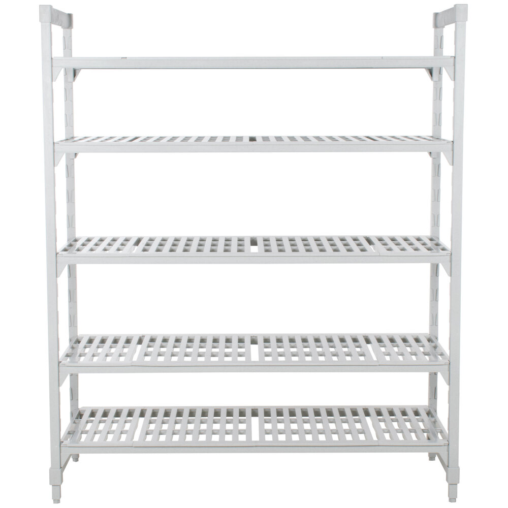 Cambro CPU184284V5PKG Camshelving® Premium Shelving Unit with 5 Vented ...