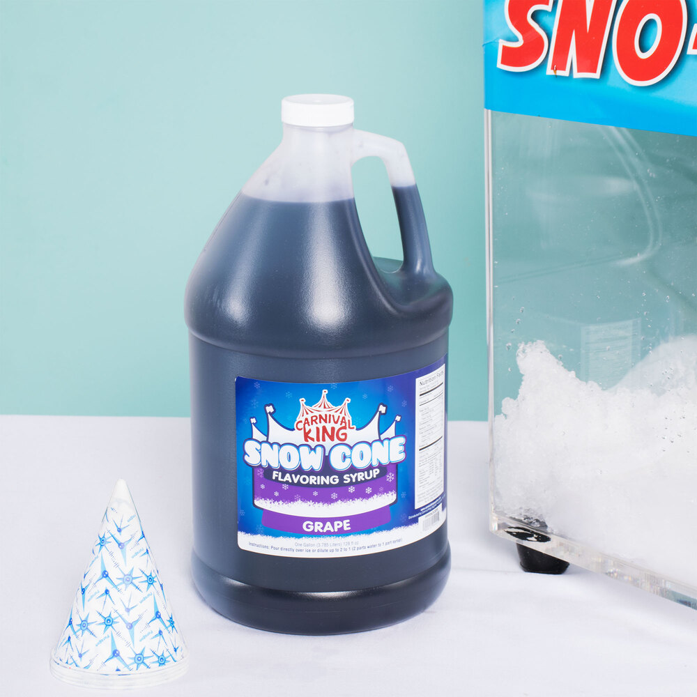 Carnival King 1 Gallon Grape Snow Cone Syrup