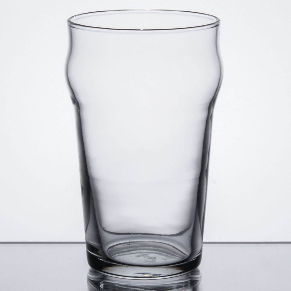 Libbey 14810HT No-Nik 10 oz. Customizable English Pub / Nonic Glass ...
