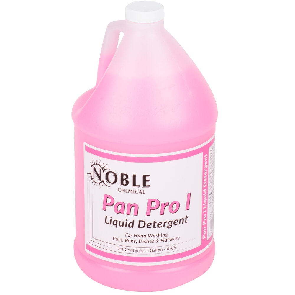 Noble Chemical Pan Pro I 1 gallon / 128 oz. Concentrated Pot & Pan Soap ...