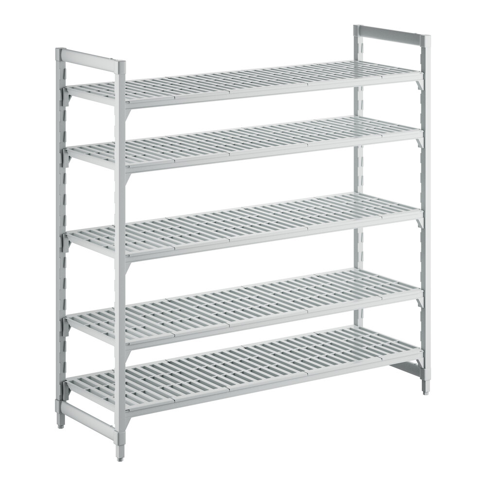 Cambro CPU247272V5PKG Camshelving® Premium Shelving Unit with 5 Vented ...
