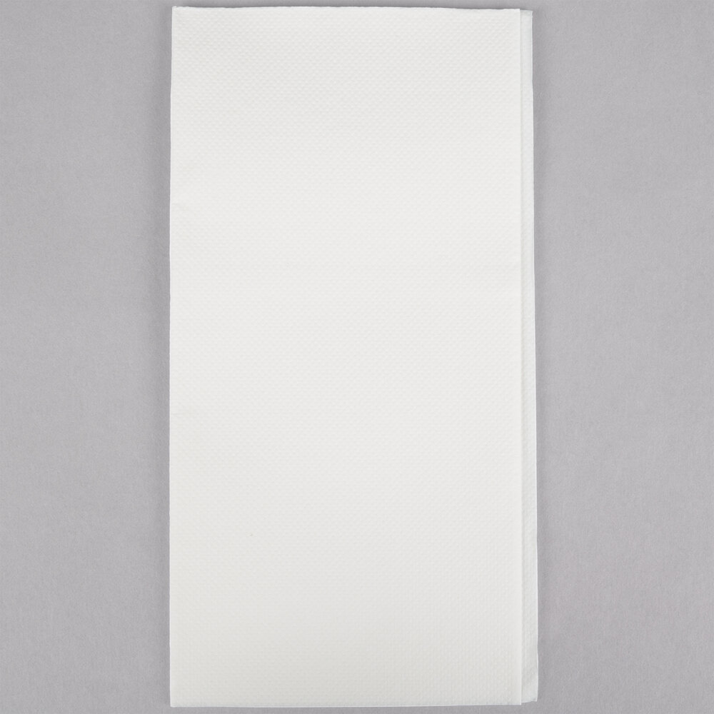 Hoffmaster FP1100 FashnPoint® 15 1/2" x 15 1/2" White Tissue Dinner ...