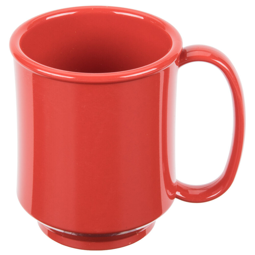 GET SN-104-RSP Healthcare 8 oz. Red Sensation Tritan™ Mug - 24/Case