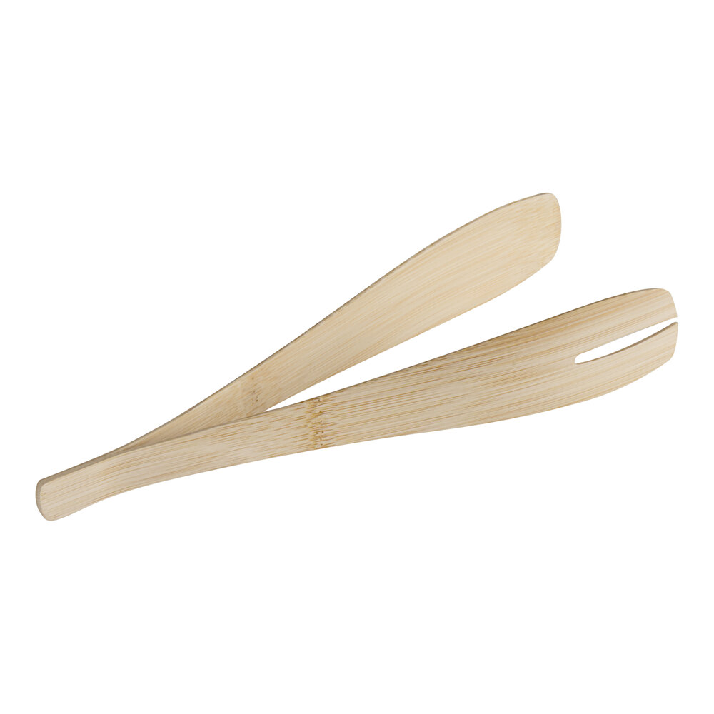 Bambu® Disposable 9-Inch Bamboo Tongs (Bulk, 36/Case)