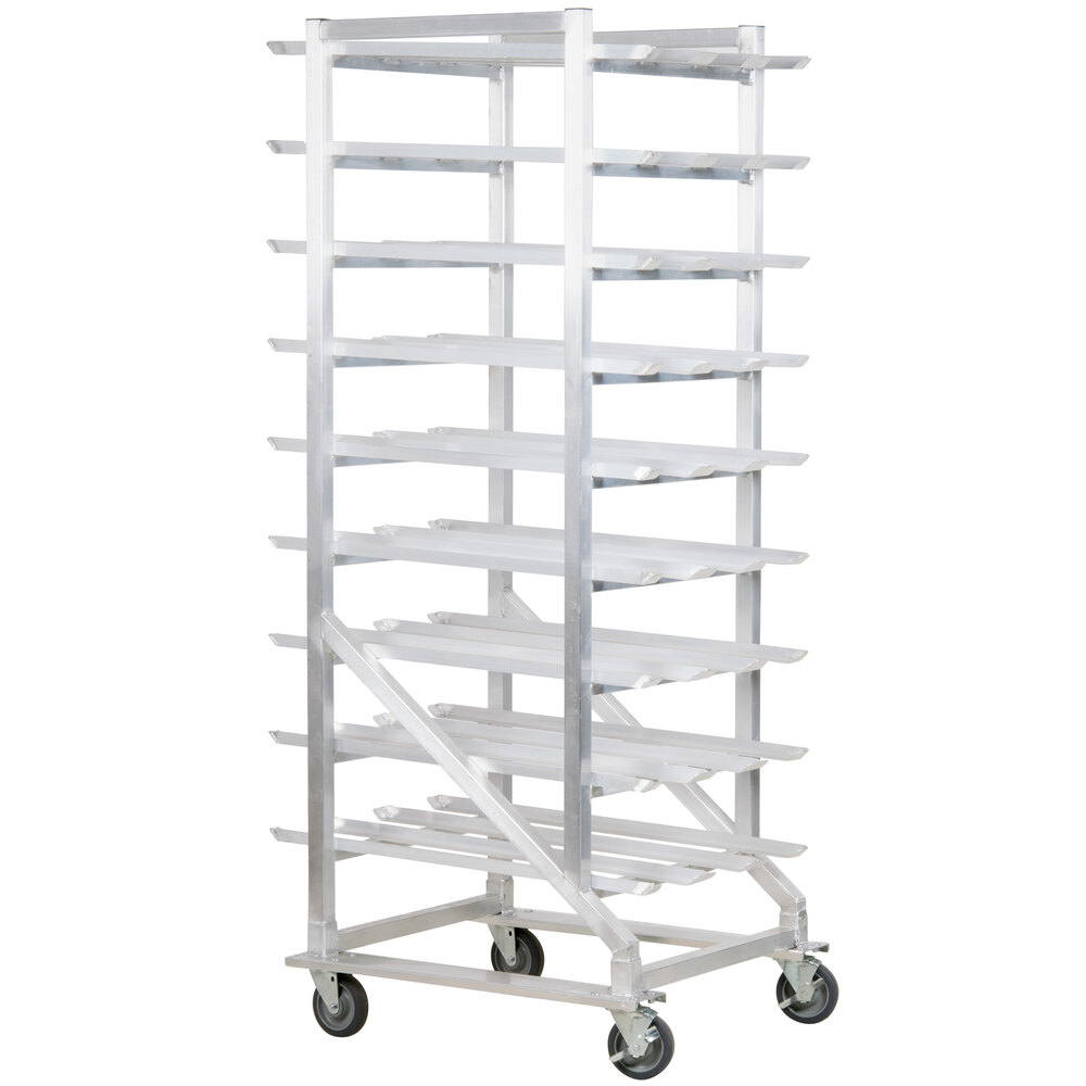 Regency CANRK162M Full Size Mobile Aluminum Can Rack for #10 and #5 Cans