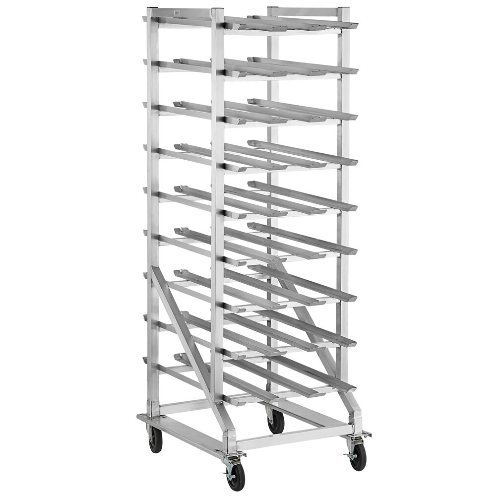 Regency CANRK162M Full Size Mobile Aluminum Can Rack for #10 and #5 Cans