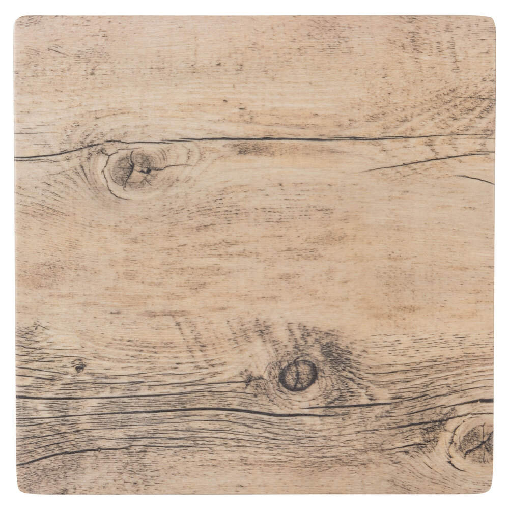 GET SB-1010-OW Madison Avenue / Granville 10" x 10" Melamine Faux Oak ...