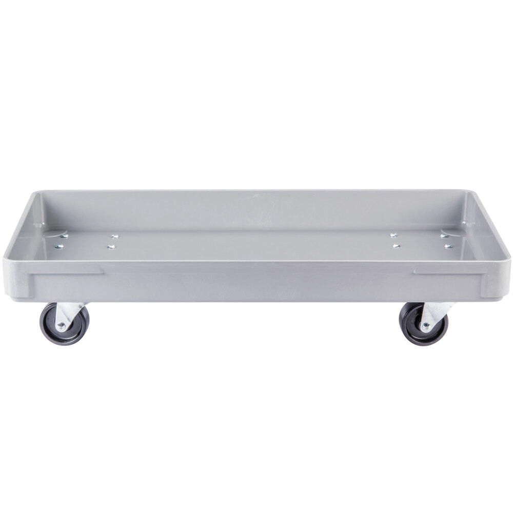MFG Tray 805148-5136 16" x 30" Gray Fiberglass Dough Proofing Box Dolly