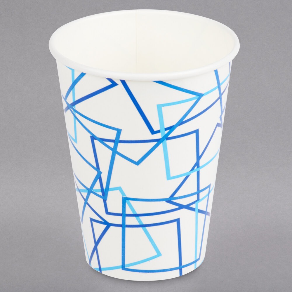 Choice 12 oz. Poly Paper Cold Cup - 100/Pack