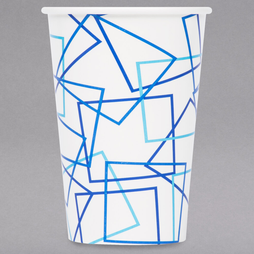 Choice 16 oz. Poly Paper Cold Cup - 1,000/Case