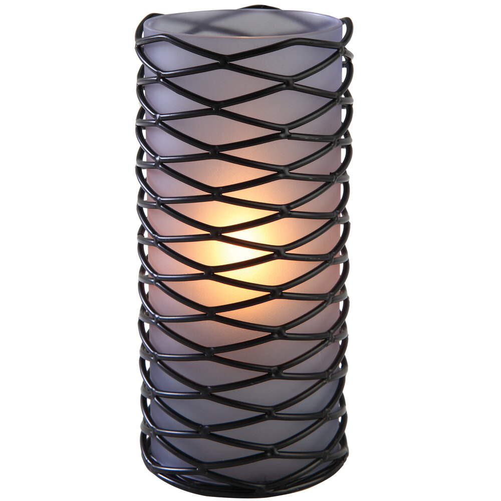 Sterno 80336 Brandy Diamond 6" Blue Frost Lamp