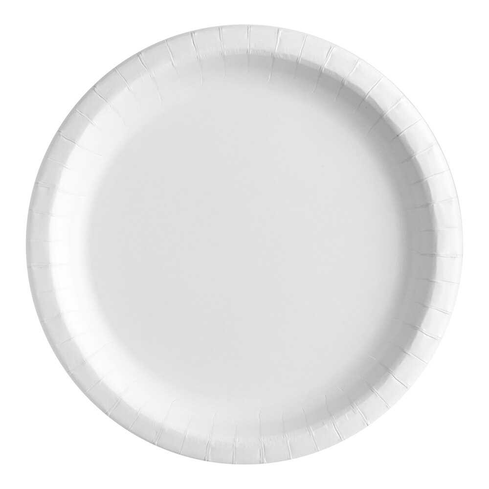 Creative Converting 50000B 10" White Paper Plate - 24/Pack