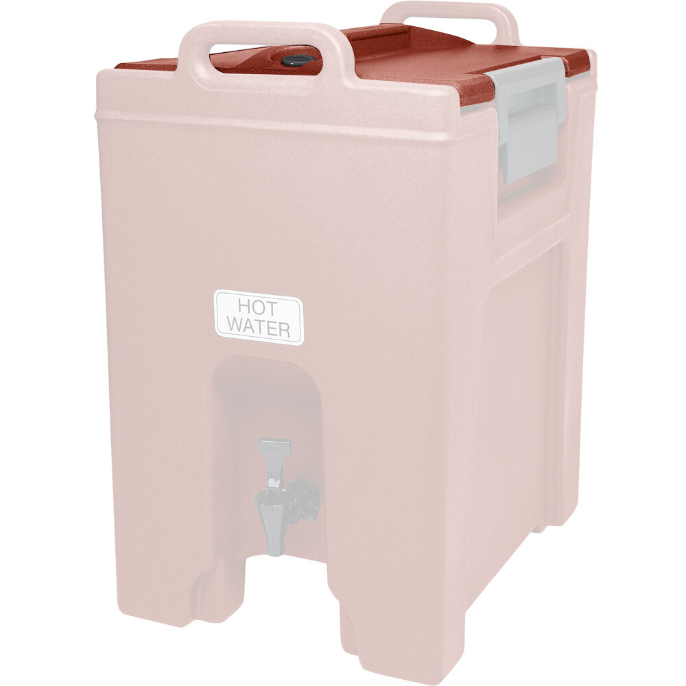Cambro 7356402 Brick Red Camtainer® Lid