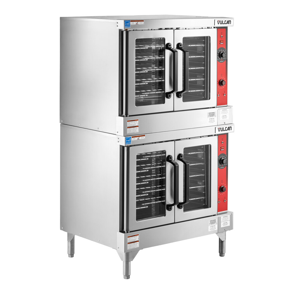 Vulcan VC44ED-240/3 Double Deck Full Size Electric Convection Oven ...